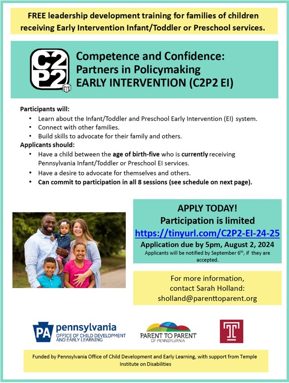 Families - Early Intervention Technical Assistance Portal